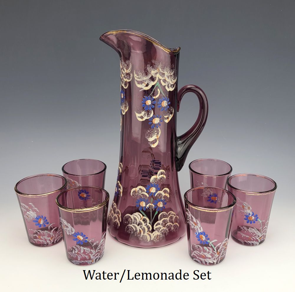 EAPGS Pattern Index - BASTOW DECORATED LEMONADE SETS (AKA)