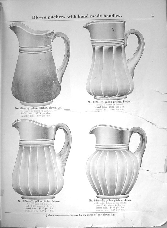 EAPGS Pattern Index - IMPERIAL GLASS CO. ADS, CATALOGS, AND INFORMATION