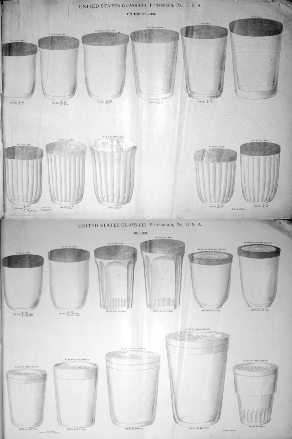EAPGS Pattern Index - UNITED STATES GLASS CO. ADS, CATALOGS, AND ...