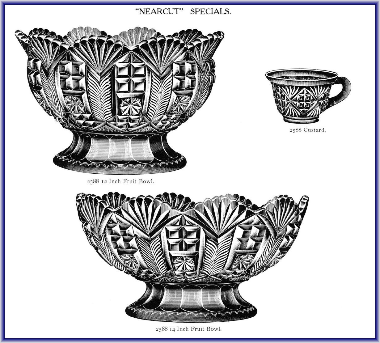 EAPGS Pattern Index - CAMBRIDGE GLASS CO. No. 2588 (OMN)