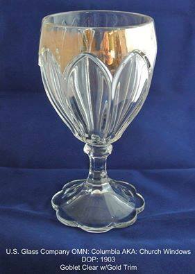 EAPGS Pattern Index - UNITED STATES GLASS CO. No. 15082 COLUMBIA (OMN)