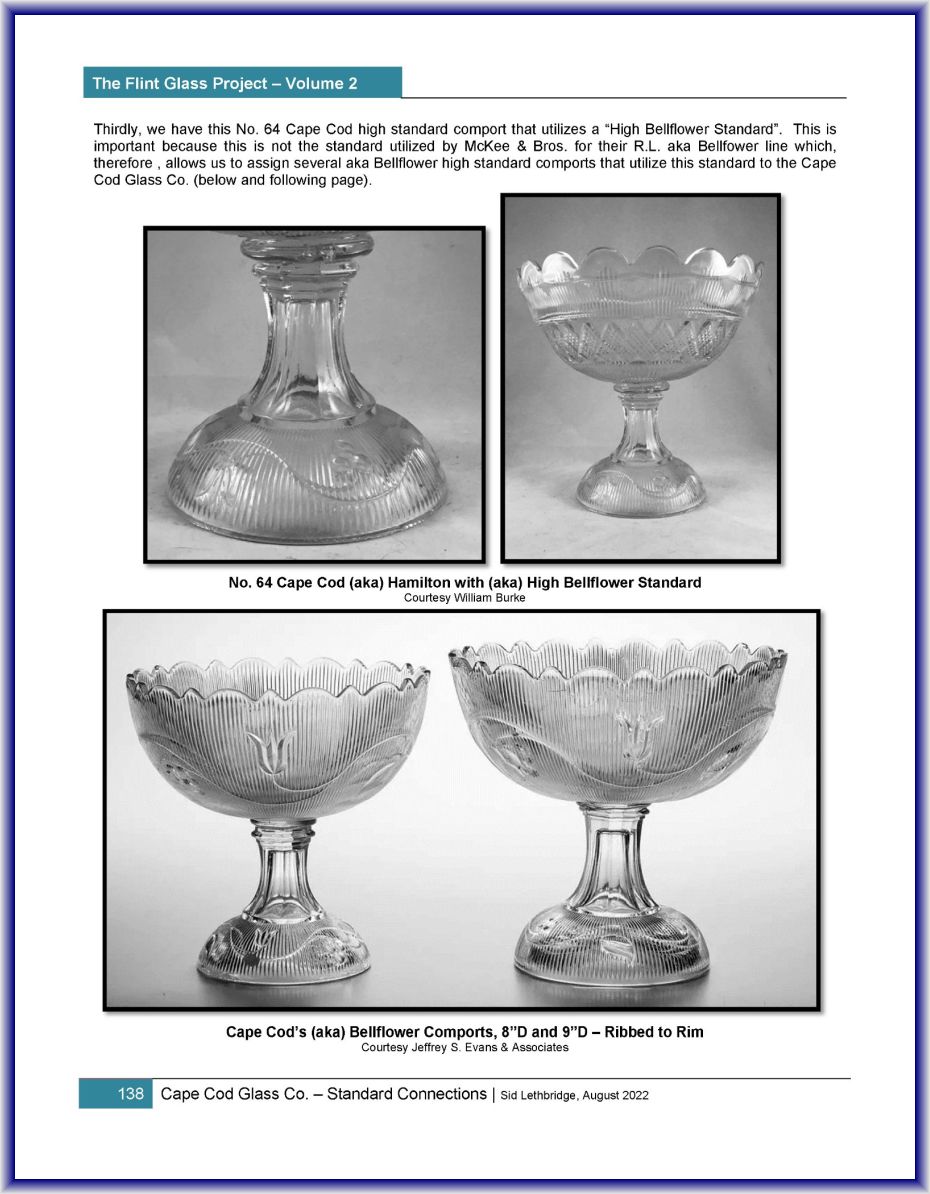 EAPGS Pattern Index - CAPE COD GLASS WORKS ADS, CATALOGS, AND INFORMATION