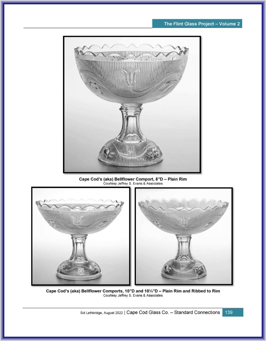 EAPGS Pattern Index - CAPE COD GLASS WORKS ADS, CATALOGS, AND INFORMATION